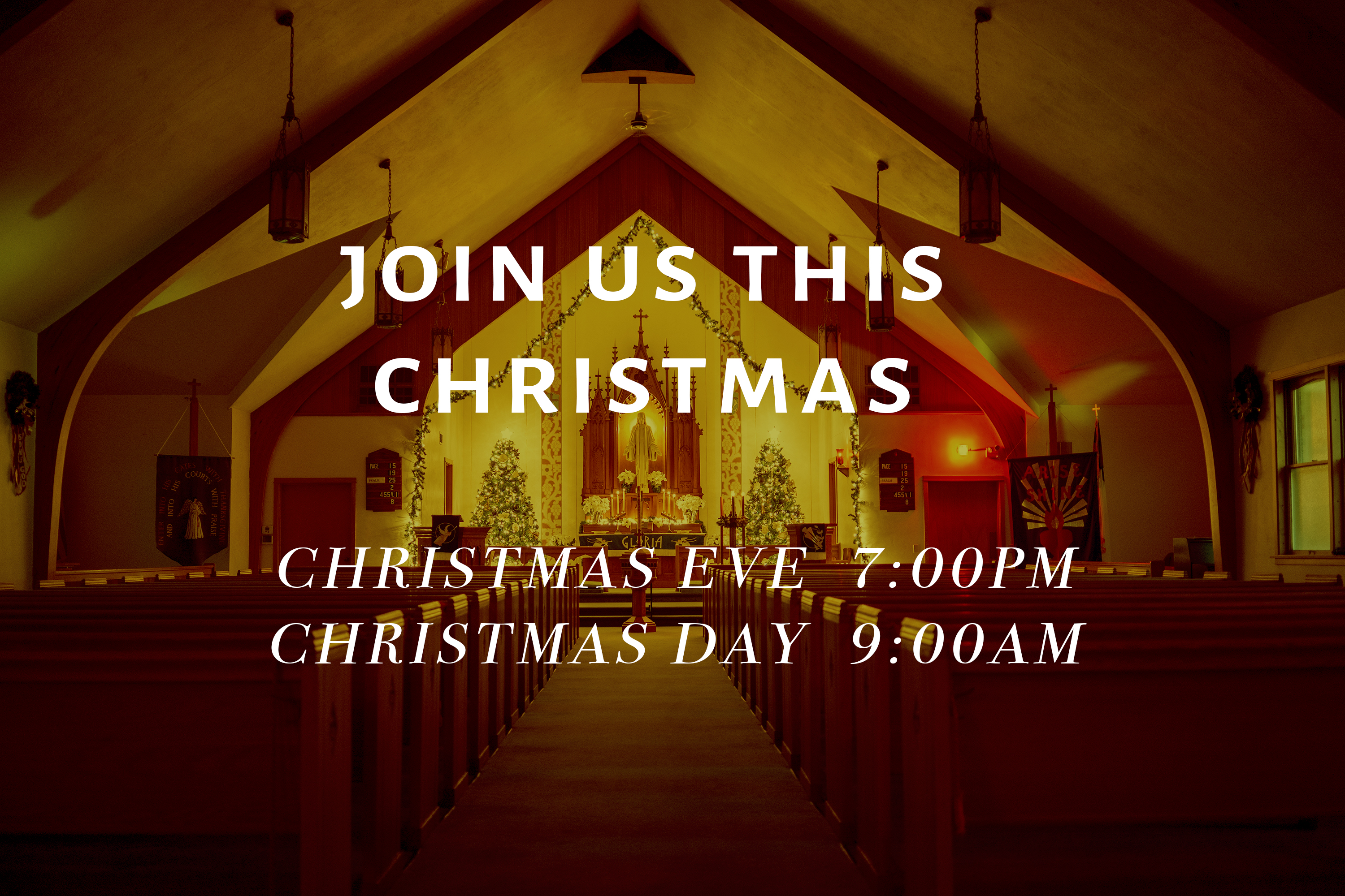 Christmas Service Schedule